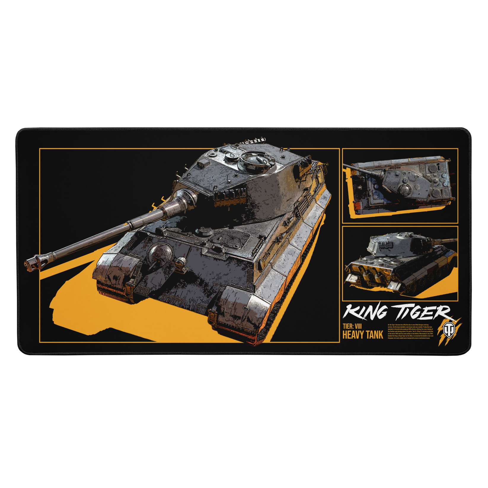 WoT TankFest 2025 King Tiger Mousepad – World of Tanks EU
