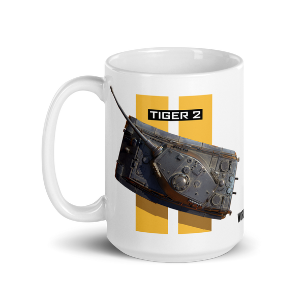 WoT TankFest 2025 Tiger 2 Mug [White] – World of Tanks EU