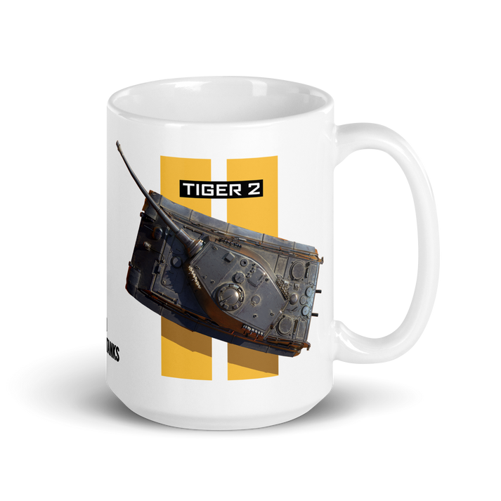 WoT TankFest 2025 Tiger 2 Mug [White] – World of Tanks EU