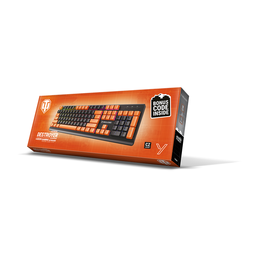 Yenkee DESTROYER Mechanical Gaming Keyboard – World of Tanks EU