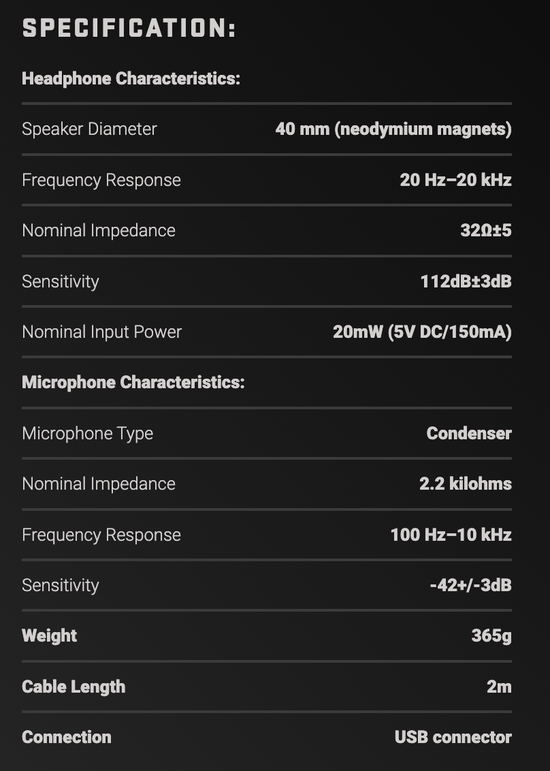 Yenkee 7.1 Surround Gaming Headset COMMANDER – World of Tanks EU