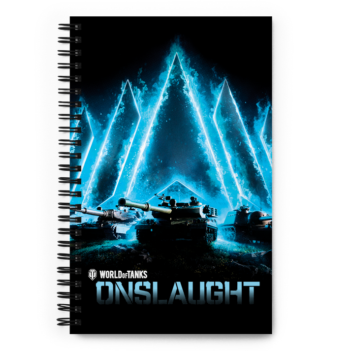 WoT Onslaught Spiral Notebook – World of Tanks EU