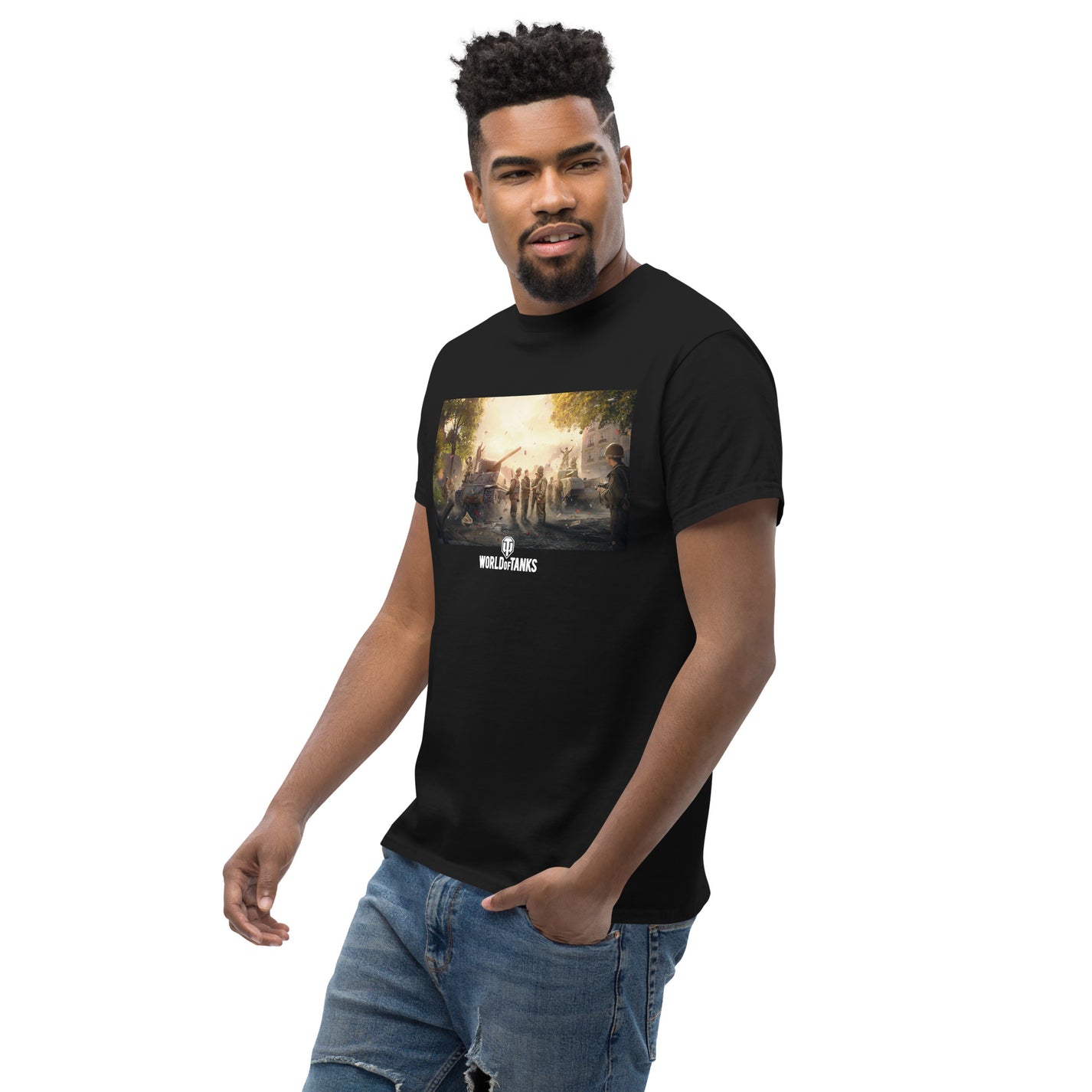 WoT Victory Day Panels Tee [Black] – World of Tanks EU
