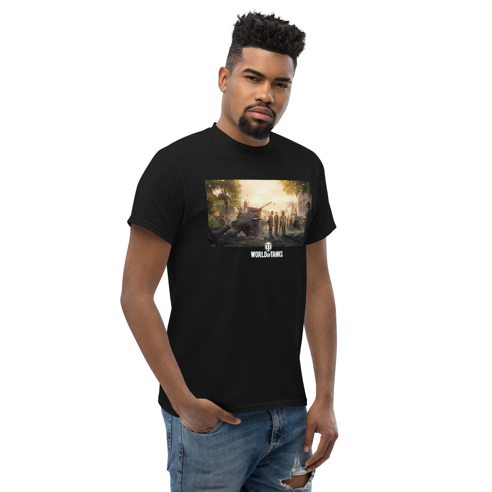 WoT Victory Day Panels Tee [Black] – World of Tanks EU