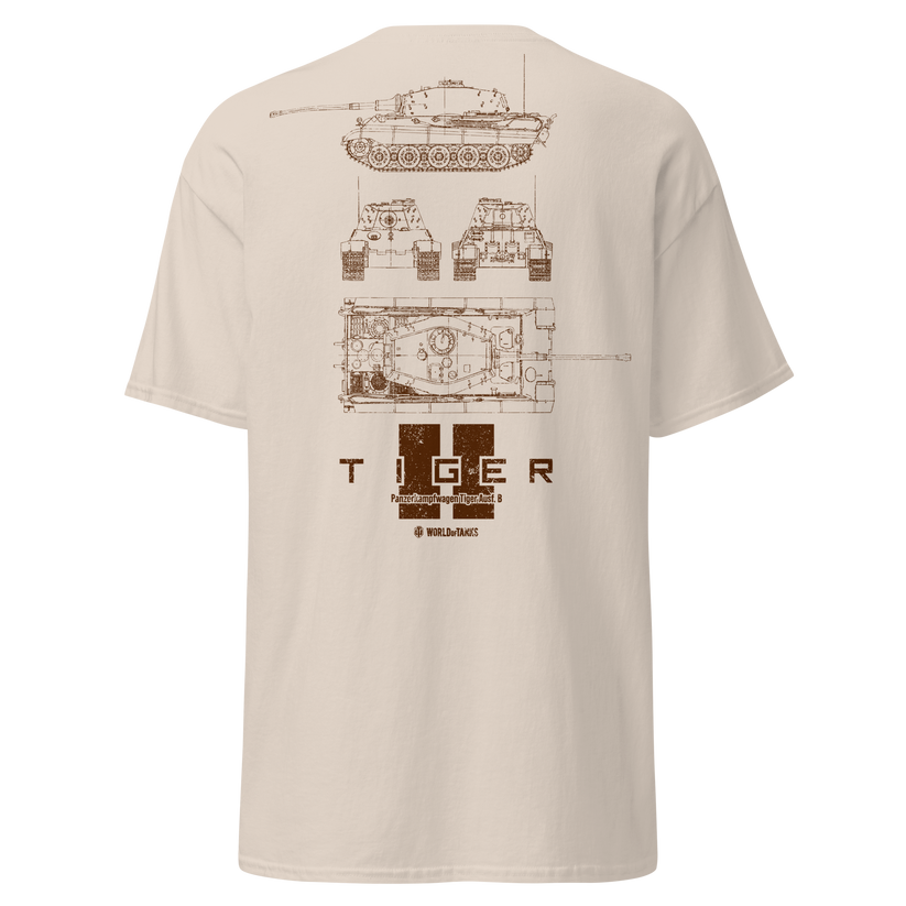 WoT Tiger II Blueprint Tee – World of Tanks EU
