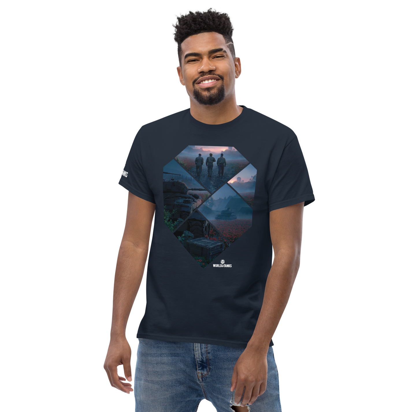 WoT Victory Day Tee [Navy] – World of Tanks EU