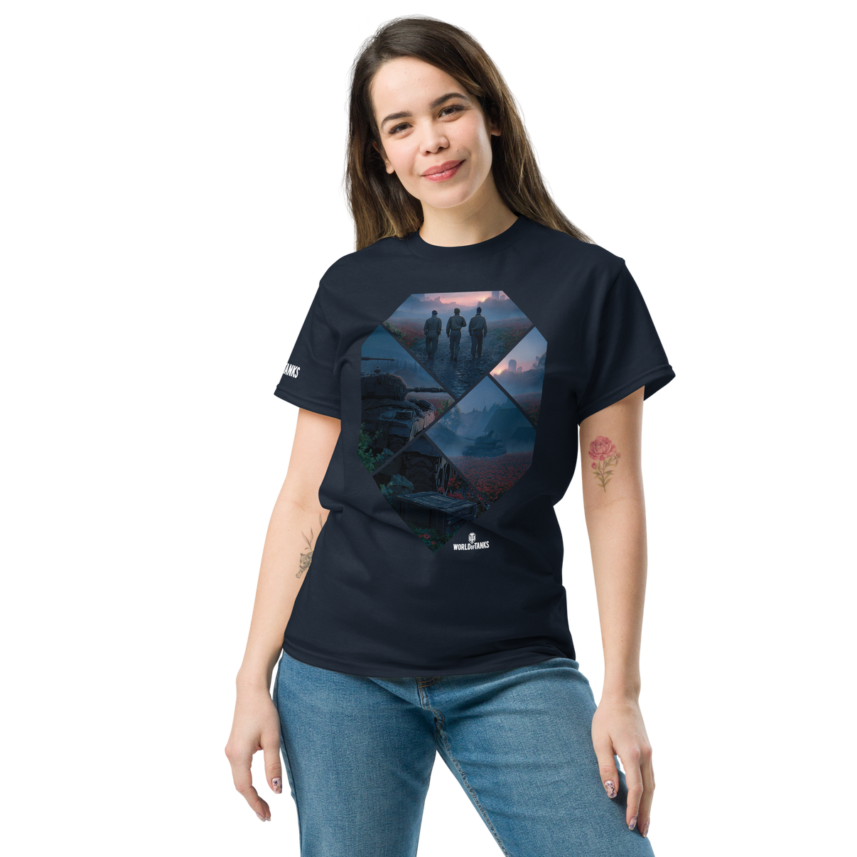 WoT Victory Day Tee [Navy] – World of Tanks EU