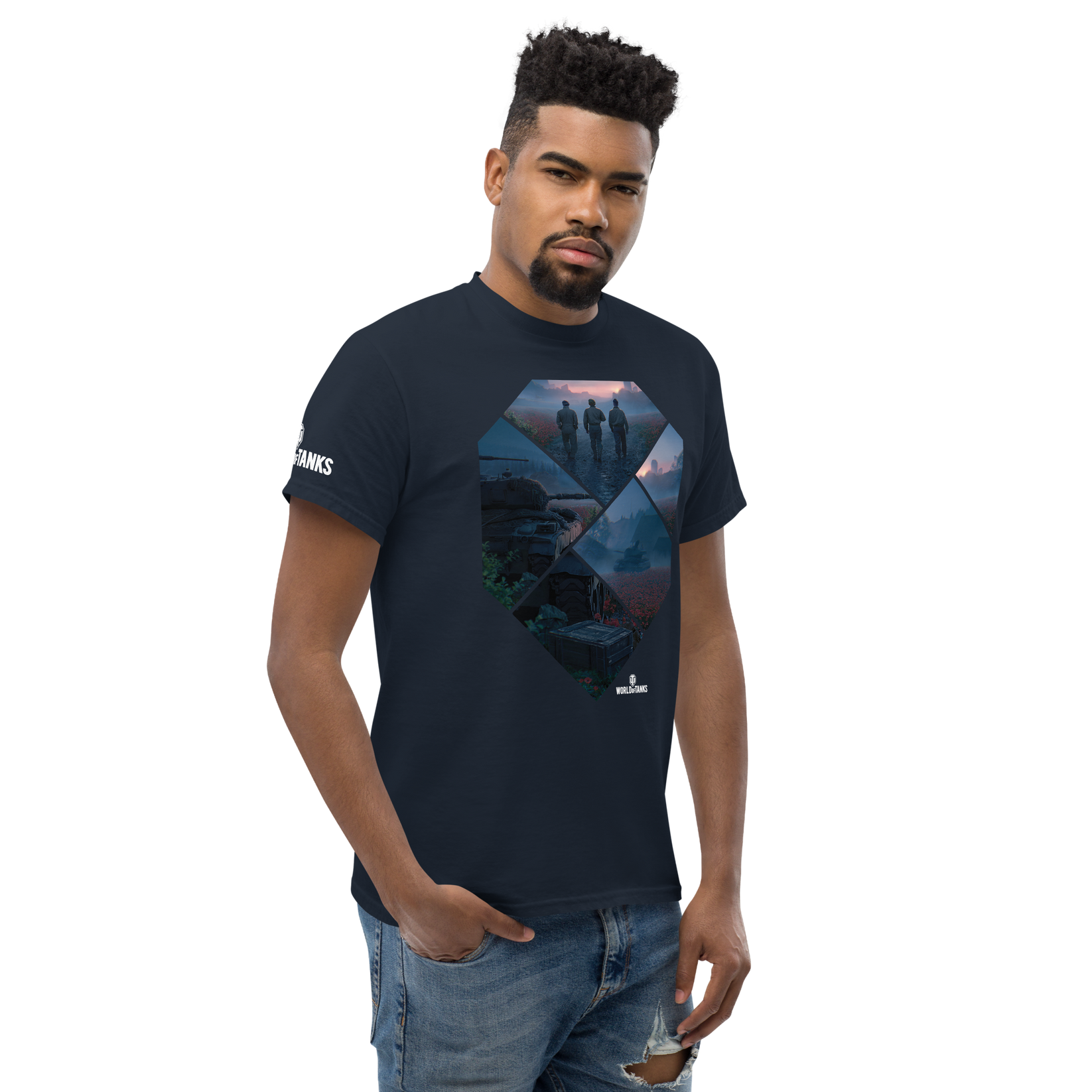 WoT Victory Day Tee [Navy] – World of Tanks EU